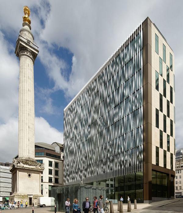 The London Monument Building development project nearly doubled the ...